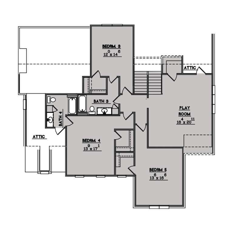 GWF Lot 19 Custom Plan Floor Plan | Regency Homebuilders