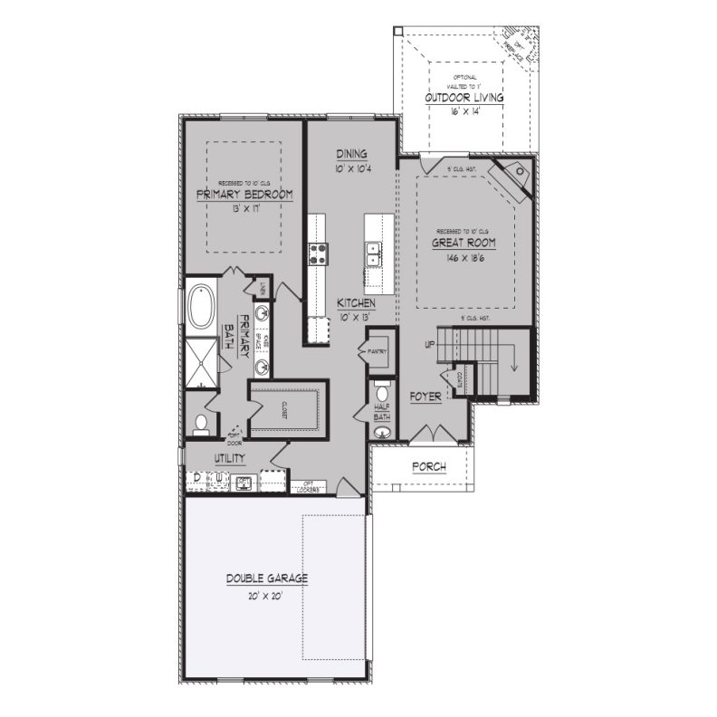 Oliver Floor Plan | Regency Homebuilders