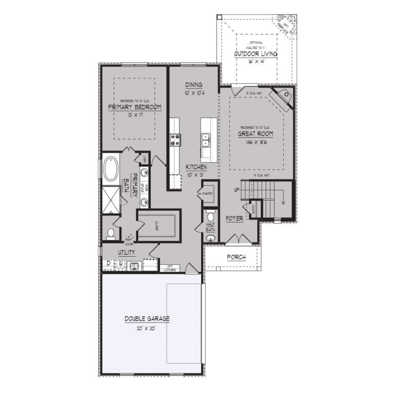 Oliver Floor Plan | Regency Homebuilders
