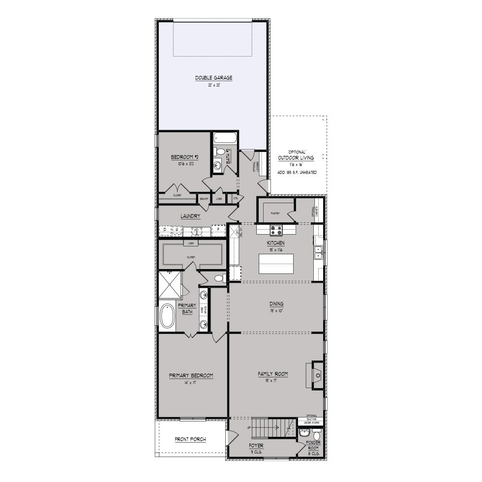 Raven Floor Plan | Regency Homebuilders