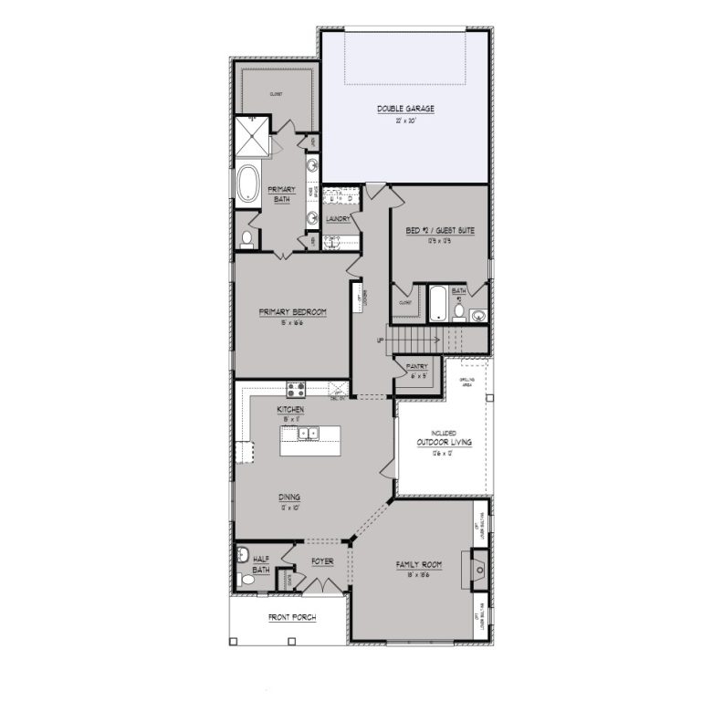 Salem Floor Plan | Regency Homebuilders