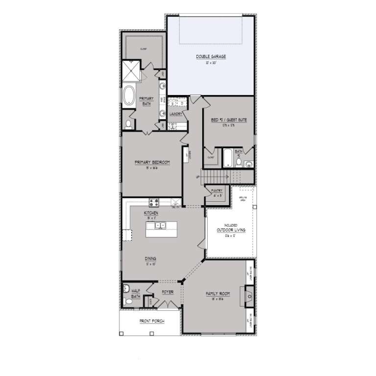 Salem Floor Plan | Regency Homebuilders