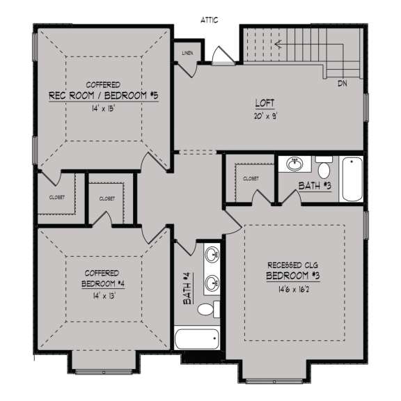 Salem Floor Plan | Regency Homebuilders