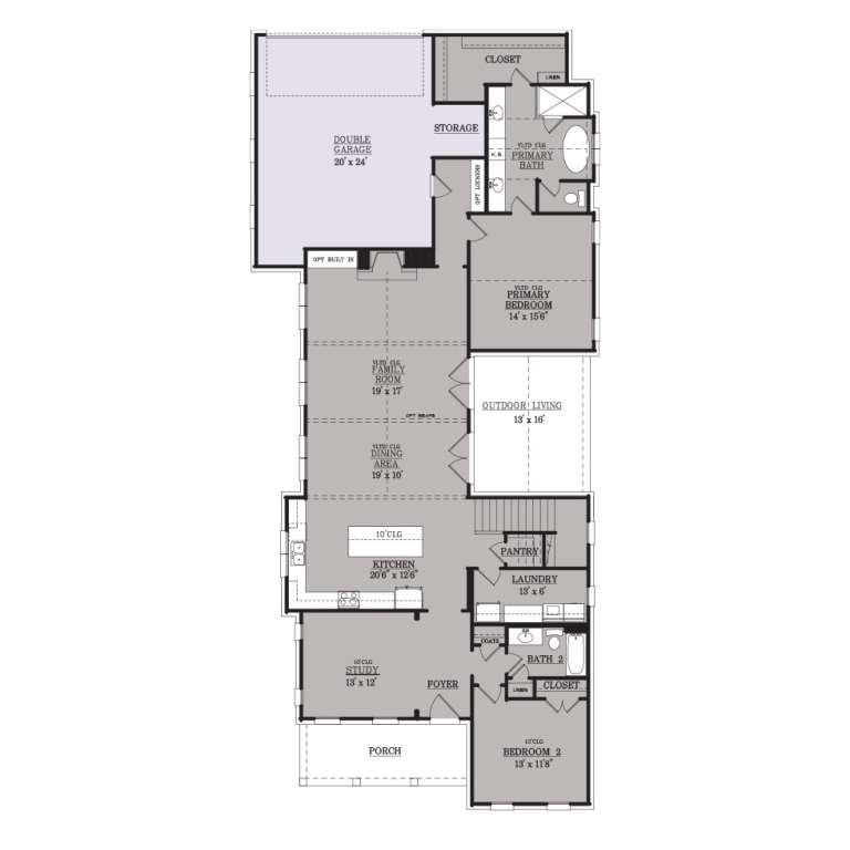Duncan Floor Plan | Regency Homebuilders