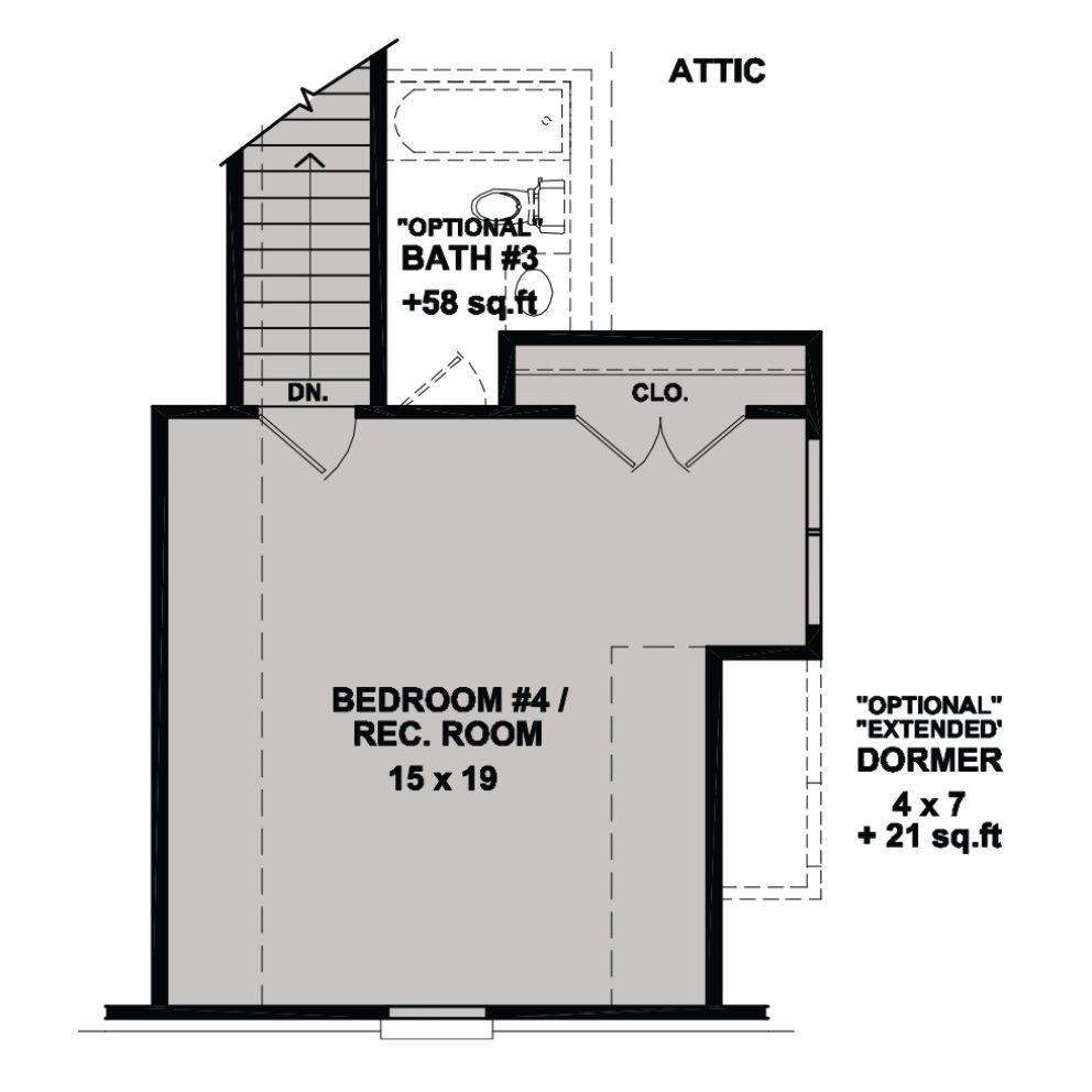 Ellison Floor Plan | Regency Homebuilders