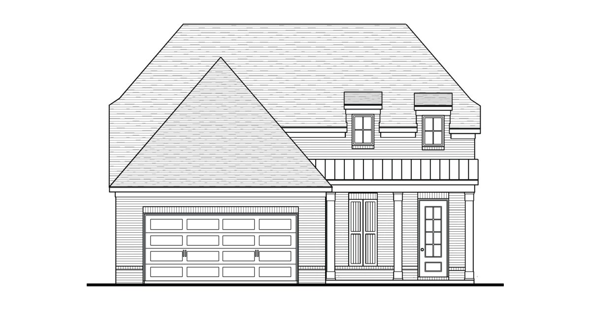 Garner II Floor Plan | Regency Homebuilders