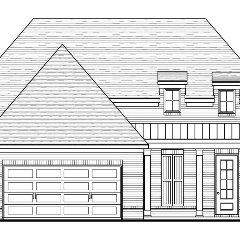 Garner II Floor Plan | Regency Homebuilders