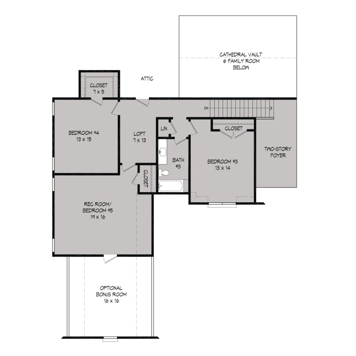 Graham Floor Plan | Regency Homebuilders