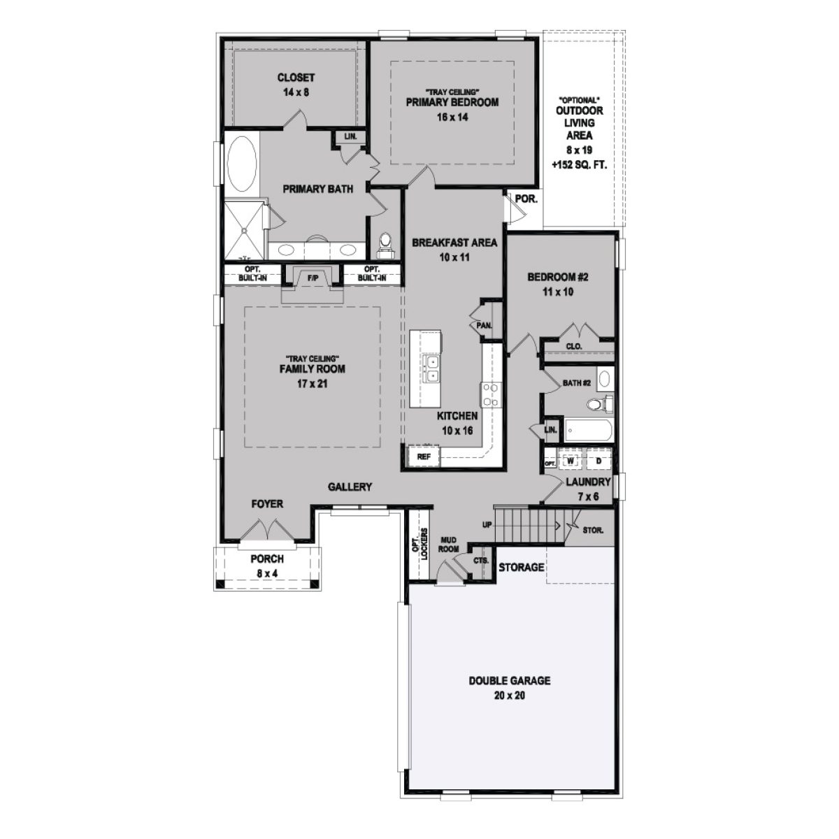 Hargrove Floor Plan | Regency Homebuilders