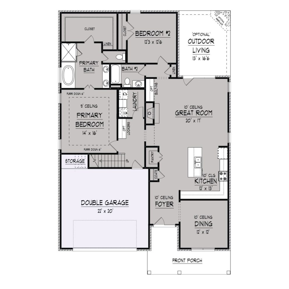 Magnolia Floor Plan | Regency Homebuilders
