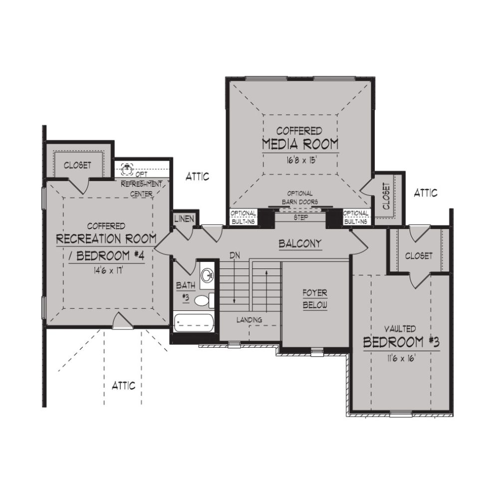 Merrit III Floor Plan | Regency Homebuilders