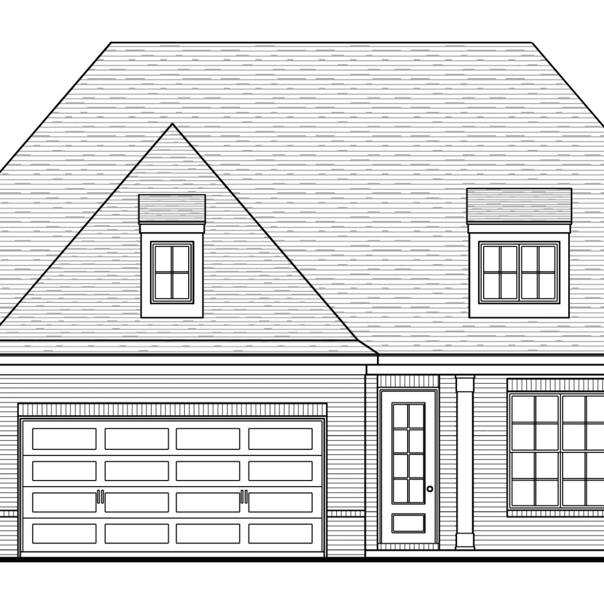 Murphy II Floor Plan | Regency Homebuilders