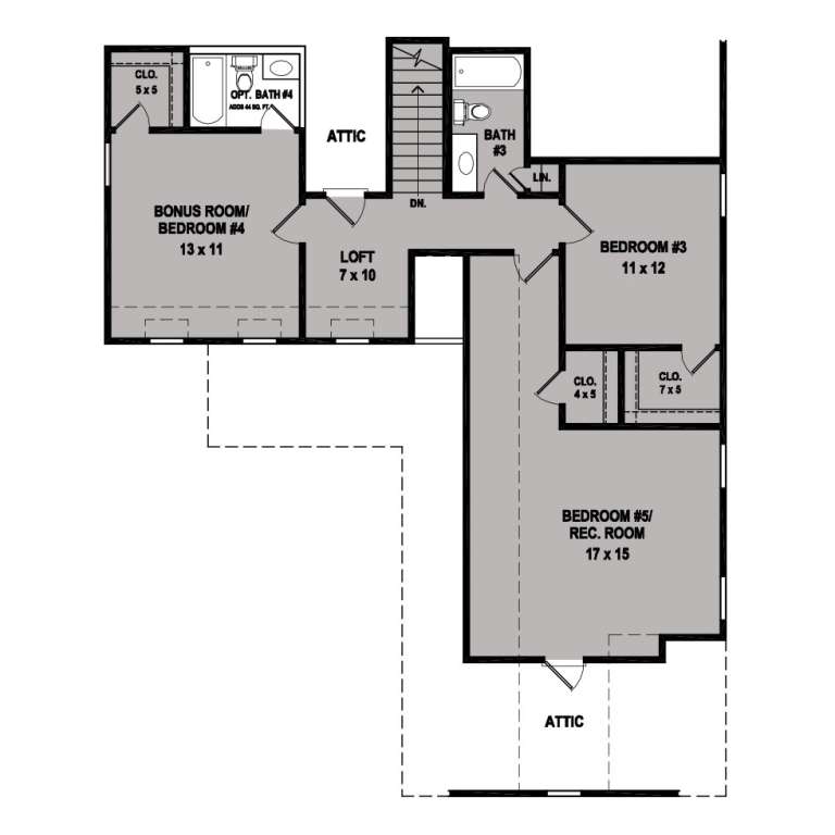Rutledge Floor Plan | Regency Homebuilders