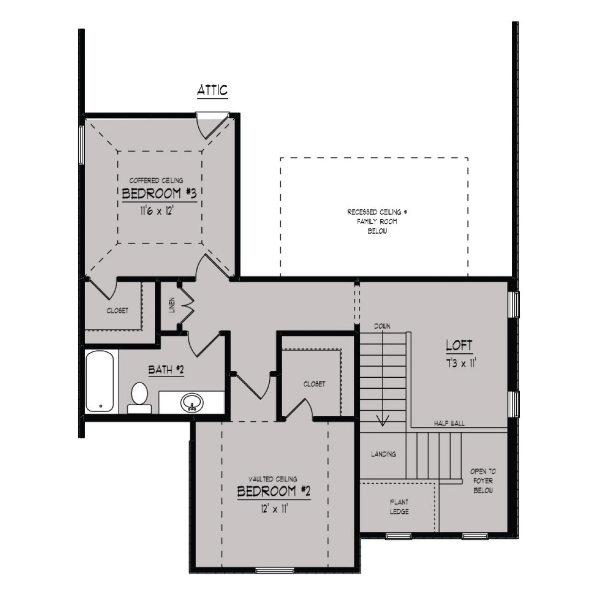 Simmons Floor Plan | Regency Homebuilders