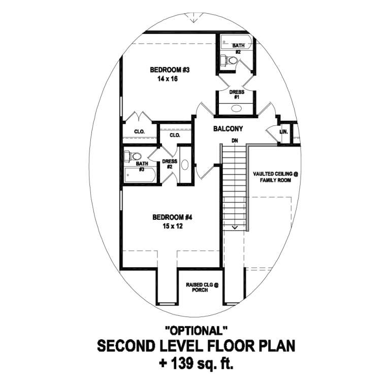 Sinclair Floor Plan | Regency Homebuilders