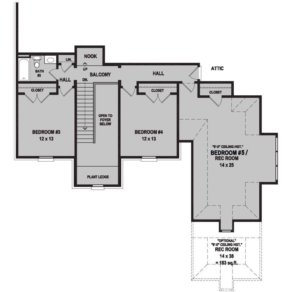 Stonebridge Floor Plan | Regency Homebuilders