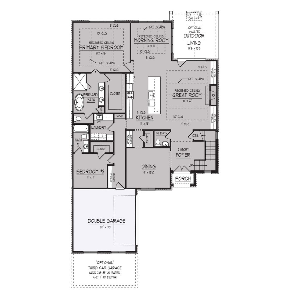 Walker Floor Plan | Regency Homebuilders